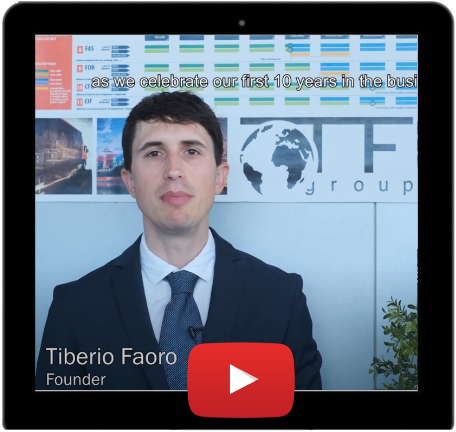 10th Anniversary of TF Group SRL- a logistics company in Livorno